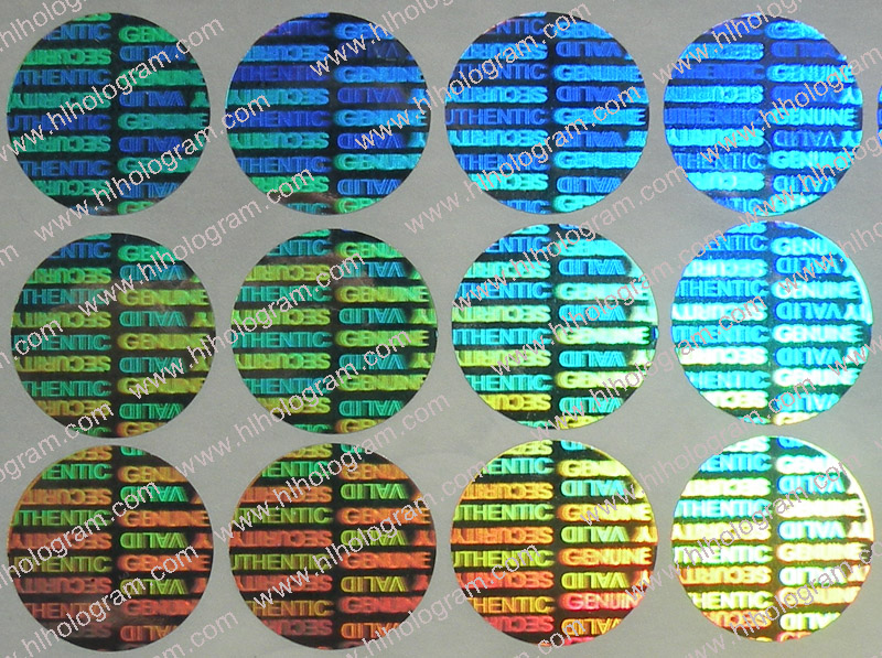 Secure Valid Authentic Genuine Security Hologram